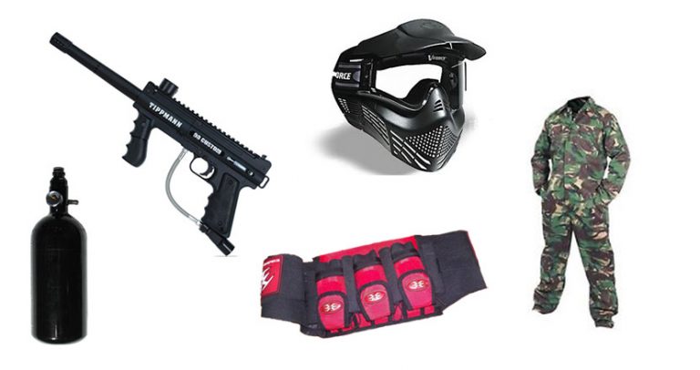 Paintball Equipment Used At Unreal Paintball